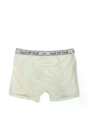 THUG CLUB Suck My Dick Logo-waistband Boxer Briefs