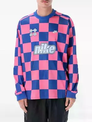 Nike Goalie Printed Long-sleeve T-shirt - Pink