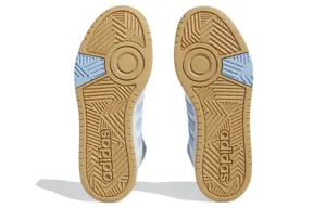 Adidas Hoops 3.0 Mid Sneakers - Cloud White/clear Sky/gum