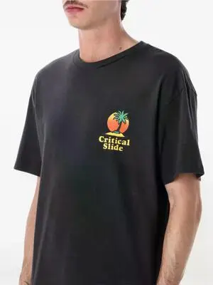 THE CRITICAL SLIDE SOCIETY Oasis Graphic-print T-shirt - Black