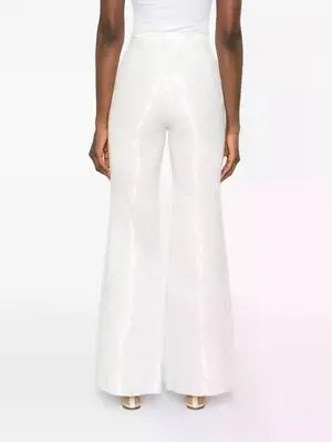LEEN MOUGRHABI Noor Jacquard Flared Trousers