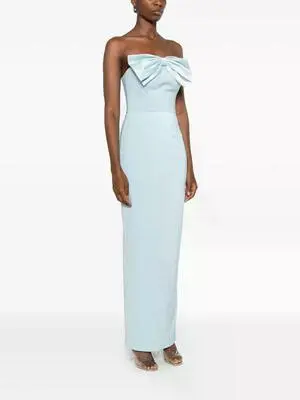 LEEN MOUGHRABI Leen Mougrhabi Angelique Strapless Maxi Dress