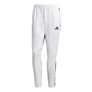 Adidas Juventus Soccer/football Colorblock Sports Long Pants - Whiteblackmulti-color