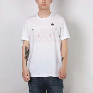 Adidas Originals Monogram Printing Logo Short Sleeve