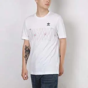 Adidas Originals Monogram Printing Logo Short Sleeve