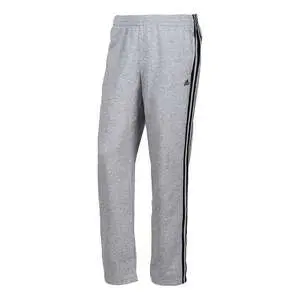 Adidas Logo Micro Mark Stripe Straight Sports Pants/trousers/joggers Gray - Multi-color