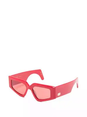 Valentino Garavani Geometric-frame Sunglasses