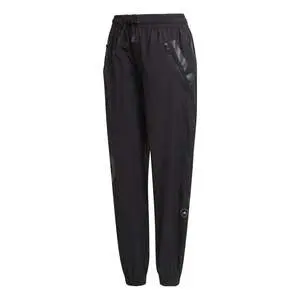 Adidas By Stella Mccartney Woven Jogger Pants - Black