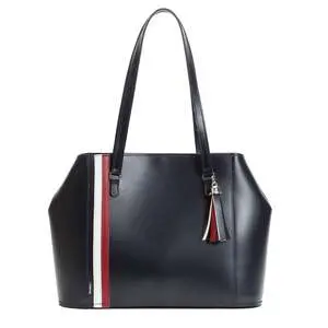 ZATCHELS Handmade Leather Tote Bag - Blue