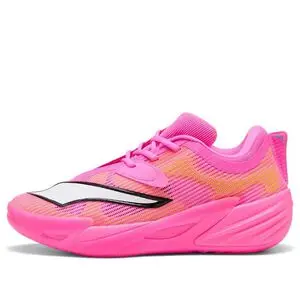 PUMA All-pro Nitro 2 "showtime" Sneakers - Poison Pink/bright Aqua/lime Squeeze