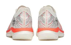 ANTA C202 Gt Low "heartbeat" Athletic Sneakers - White/orange