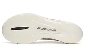 ANTA C202 Gt Low "heartbeat" Athletic Sneakers - White/orange