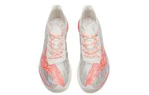 ANTA C202 Gt Low "heartbeat" Athletic Sneakers - White/orange