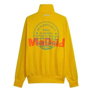 Adidas X Bad Bunny Dtmf Tour Merch Madrid Firebird Track Jacket - Yellow