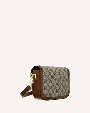 Gucci 1955 Mini Horsebit Shoulder Bag - Brown