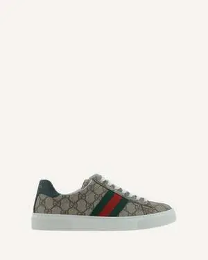 Gucci Gg Canvas Sneakers With Platform Sole - Multicolour