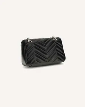 Gucci Gg Marmont Small Shoulder Bag - Black