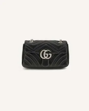 Gucci Gg Marmont Small Shoulder Bag - Black