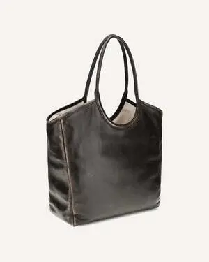 Miu Miu Ivy Leather Tote Bag