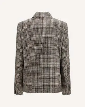 Brunello Cucinelli Double-breasted Alpaca And Wool Blend Jacket