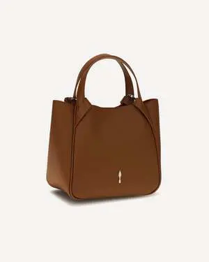 CHRISTIAN LOUBOUTIN Mini Bettina Tote - Brown