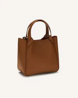 CHRISTIAN LOUBOUTIN Mini Bettina Tote - Brown