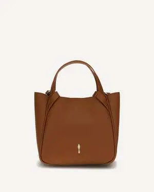 CHRISTIAN LOUBOUTIN Mini Bettina Tote - Brown