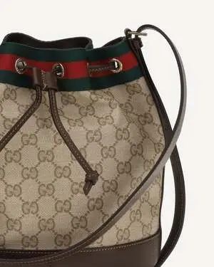 Gucci Venice Mini Bucket Bag - Beige