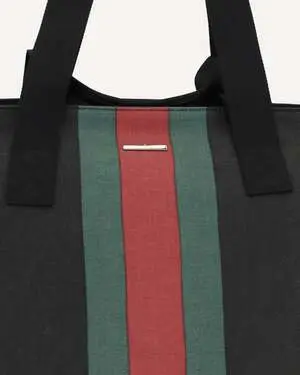 Gucci Web Stripe Tote Bag