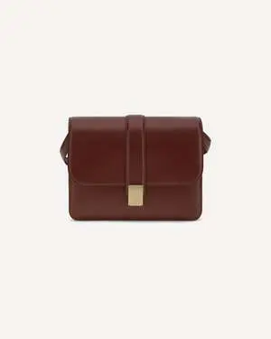 Khaite Blake Shoulder Bag - Bordeaux