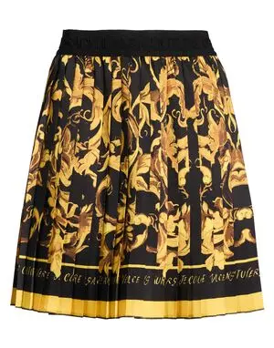 Versace Pleated Mini Skirt - Black