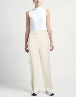 Patrizia Pepe Viscose & Linen Straight-leg Pants