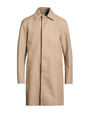 Sandro Trench Coat Polyester, Wool, Polyurethane