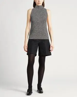 PAOLO PECORA Sleeveless Turtleneck Knit Top