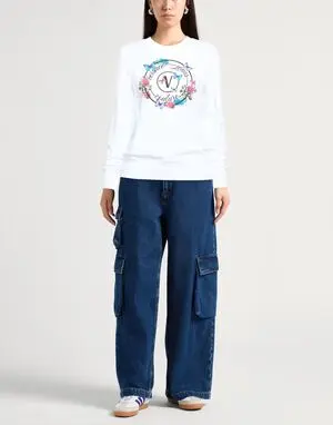 Versace Cotton Sweatshirt With Graphic Print