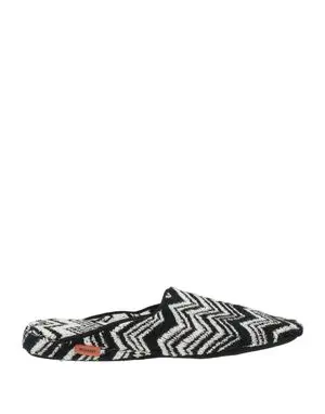 Missoni Slipper Textile Fibers - Black