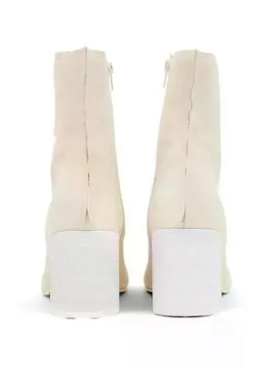 MAISON MARGIELA Anatomic Stitch-toe Ankle Boots - Neutrals