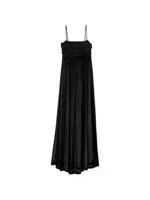 Bite Studios Ruched A-line Maxi Dress