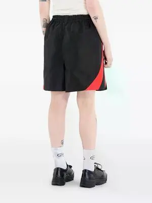 Adidas Contrast-panel Basketball Shorts