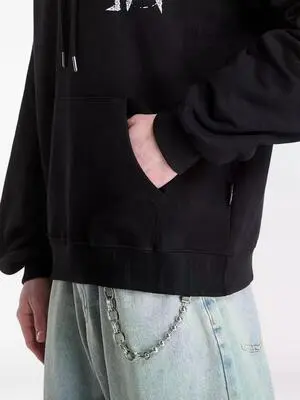 WASTED Logo Print Hoodie