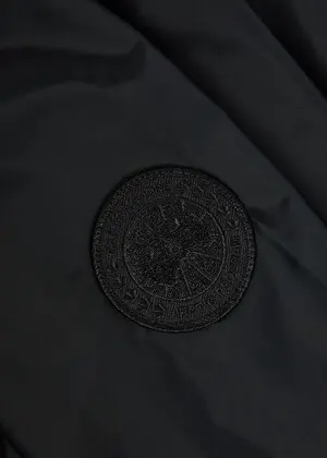 Canada Goose Hooded Shell Jacket With Logo Appliqu