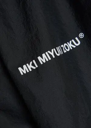 MKI MIYUKI ZOKU Hyperlight Wind Logo Nylon-blend Jacket - Black
