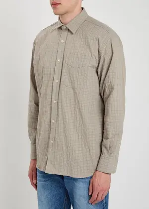 FORET Checked Cotton Shirt