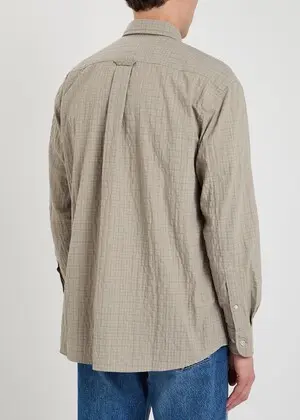 FORET Checked Cotton Shirt