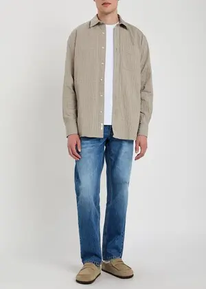 FORET Checked Cotton Shirt