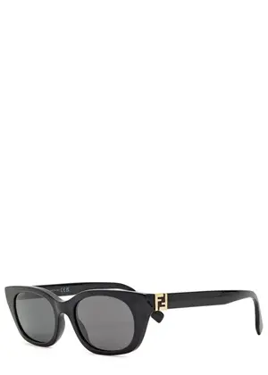 Fendi Narrow Cat-eye Sunglasses