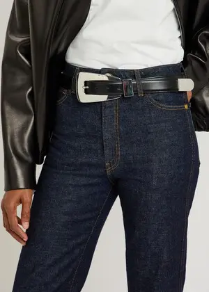 Khaite Danielle Slim Straight-leg Jeans