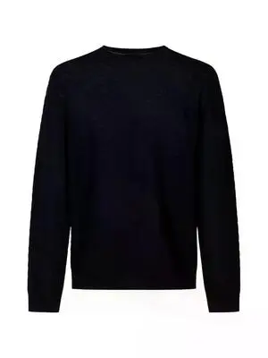 Giorgio Armani Diamond-knit Crew Neck Sweater