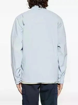 Stone Island Zip-up Chest-pocket Shirt