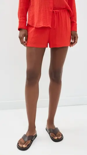 Z Supply Daylight Airy Gauze Shorts
